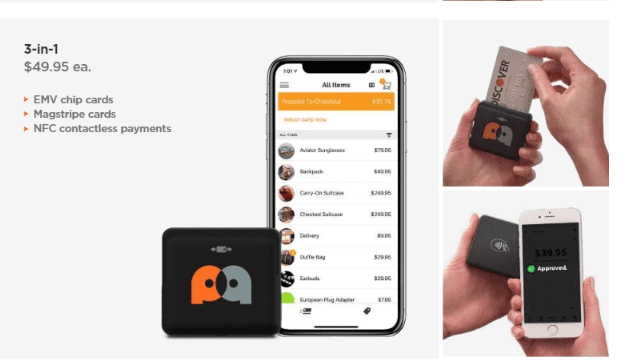 PayAnyWhere Bluetooth 3-in-1 Credit Card Reader – KJ Proweb